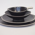 Matt Black Dinnerware | Royce McGlashen